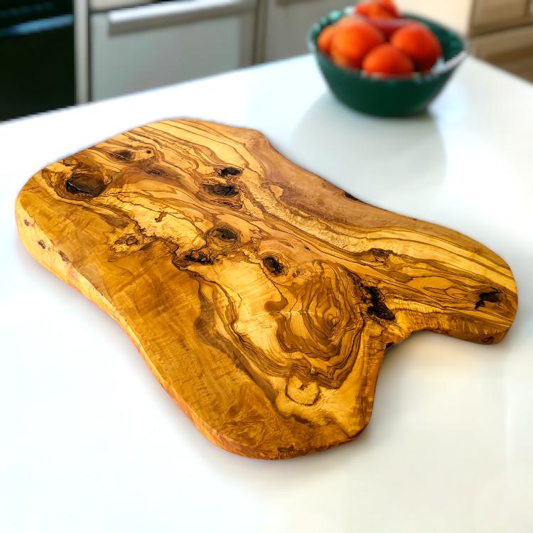 Olive Wood Cutting boards Rustic Irregular Shape Cutting Board