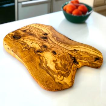 Olive Wood Cutting boards Rustic Irregular Shape Cutting Board